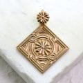 Divine Patterns Byzantine Pendant (Vermeil) - Gallery Byzantium