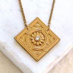 Divine Patterns Byzantine Pendant necklace